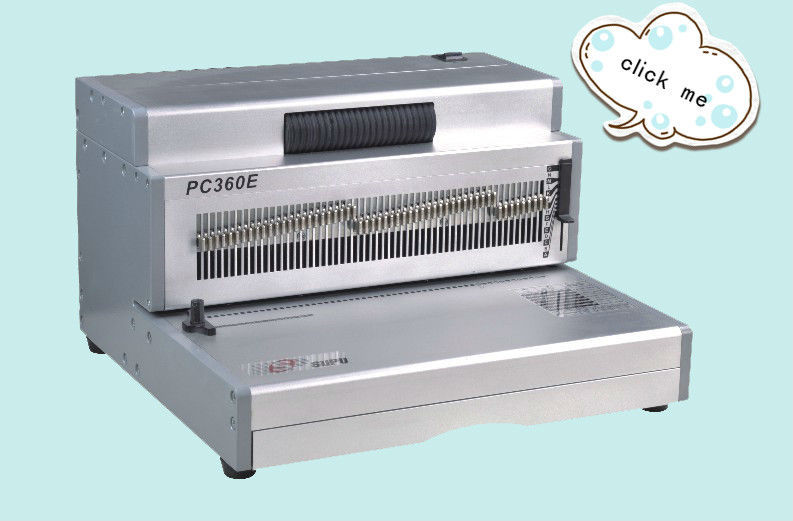 Electric heavy duty spiral coil binding machine PC360E | more | SUPU