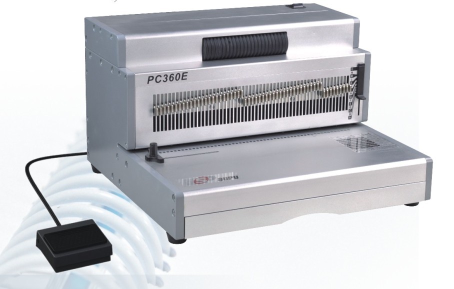 Electric Spiral Coil Binding Machine Legal Size (PC360E) | more | SUPU