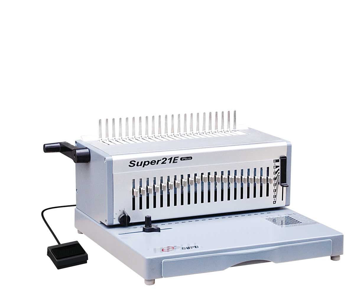 Electrical office A4 Size paper punching and comb binding machine ...