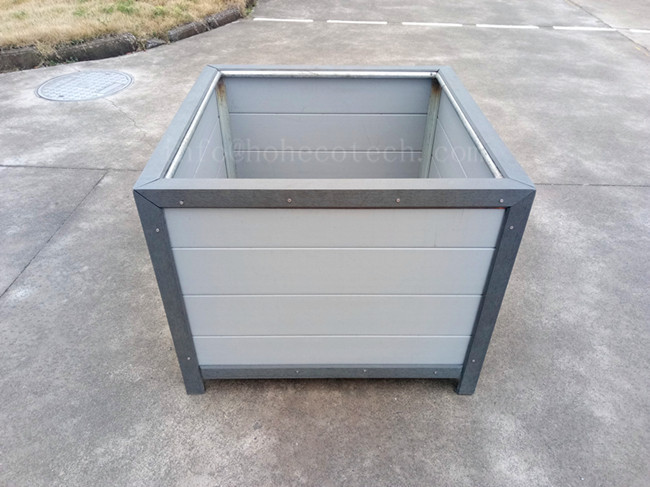 Fashion design no cracking wpc composite flower box | Landscape ...