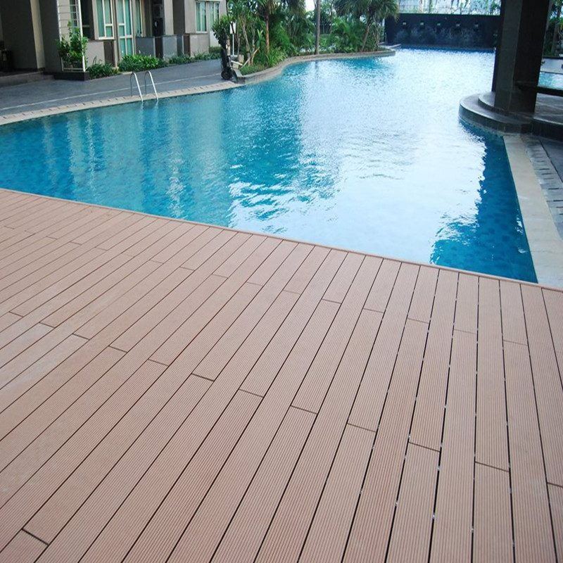 Wpc Decking | External Landscaping Eco-friendly Wood Plastic Composite Deck Floor | Classic ...