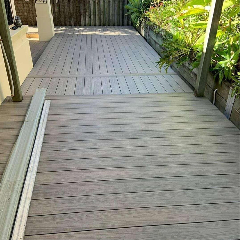 Antique Garden terrace decking/ Wood plastic co-extrusion composite wpc decking | Co extrusion ...