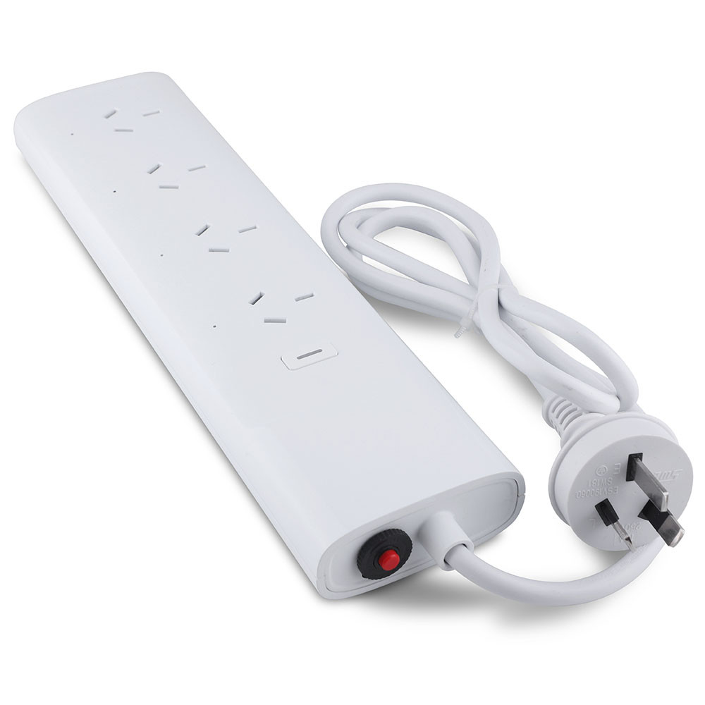 10A 250V Australian Standard 4 Way WiFi sub-controlled Power Strip with ...