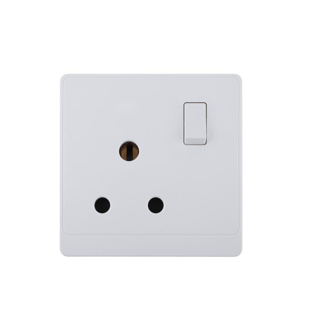 UK/British Standard 1 Gang BS546 Switched Socket 15A 250V~(PC Panel, 4 ...