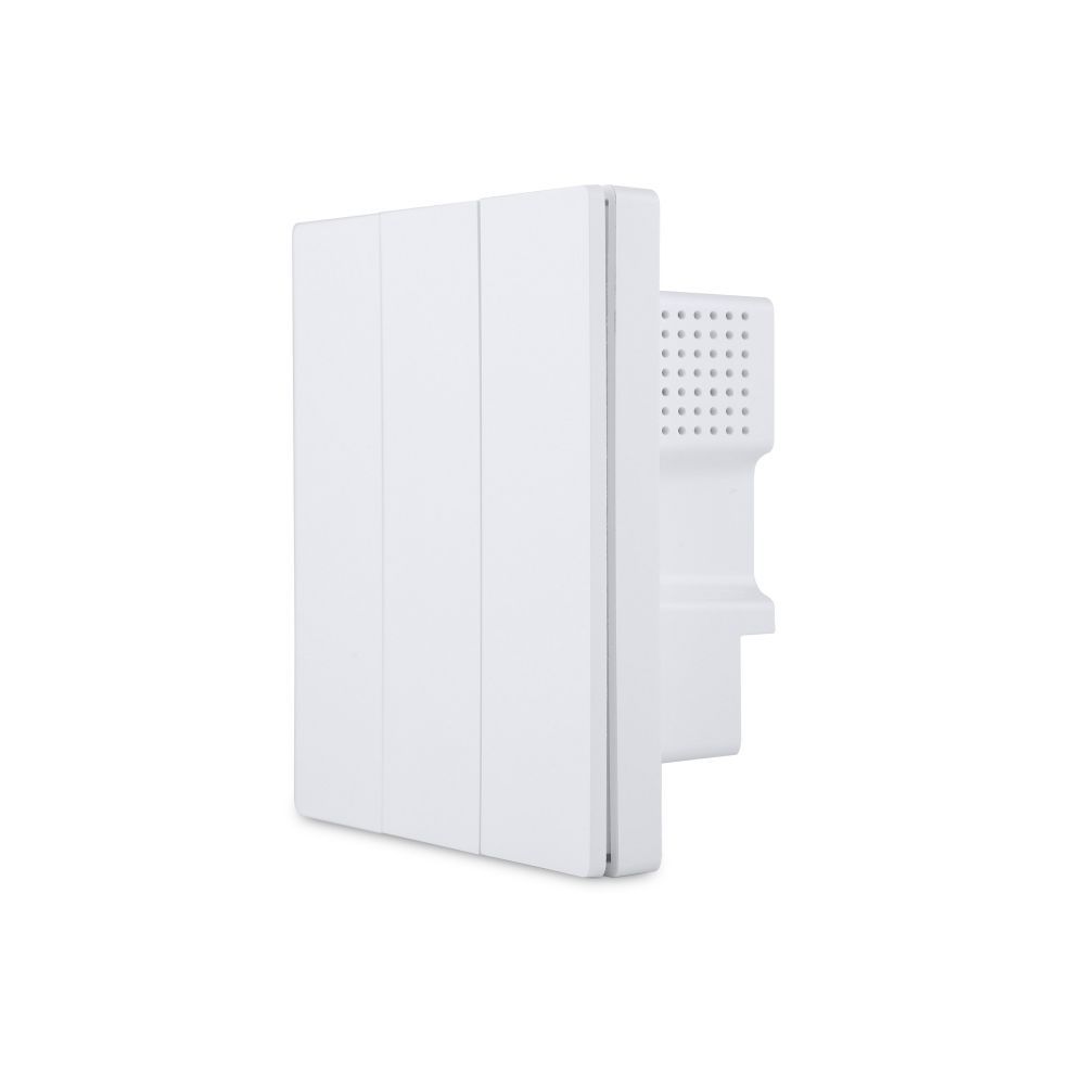3 Gang 10A 250V Zigbee Smart Wall Switch L-L | PC Series | SWE