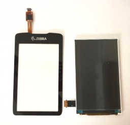 LCD with Touch Digitizer with Front Cover For Zebra MC3300 MC33 ...