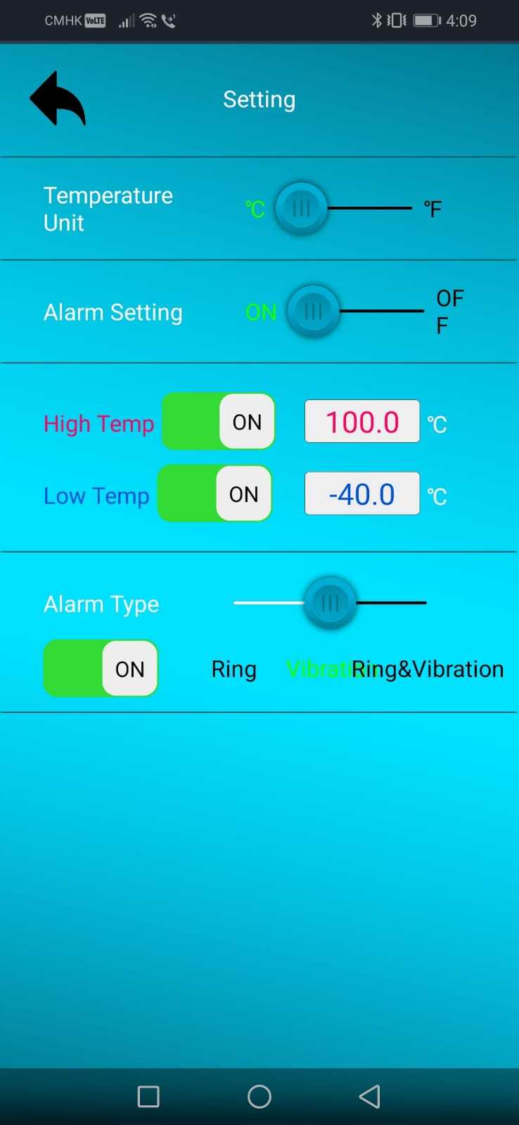 Bluetooth Temperature Recording Probe / Medical food cold chain ...