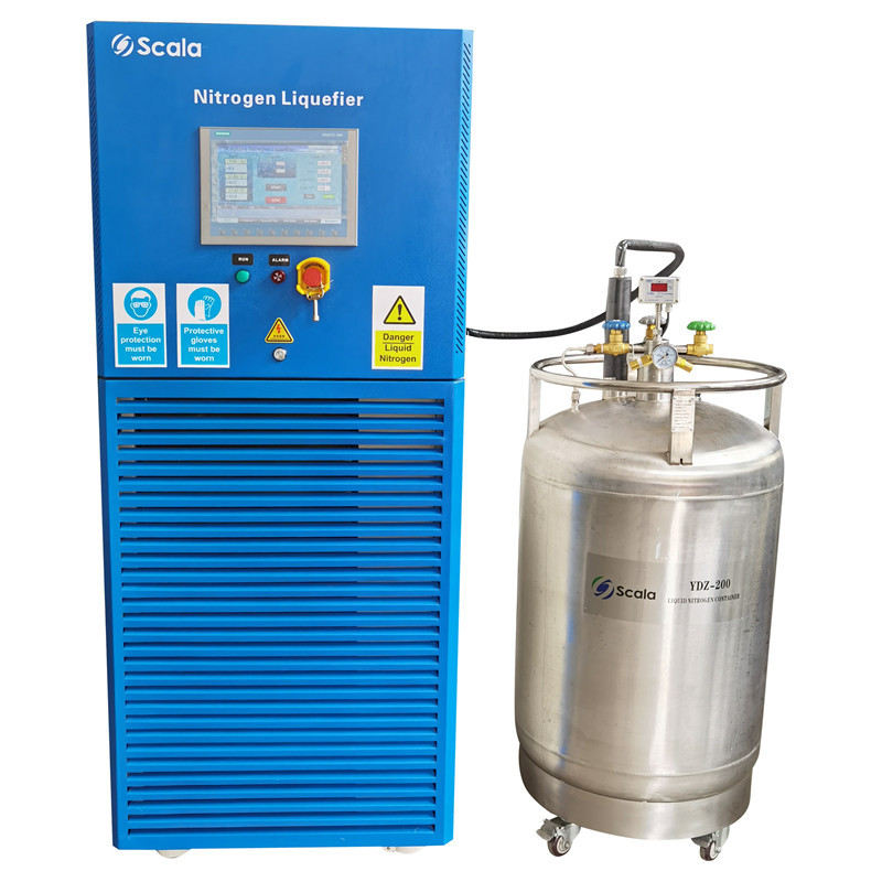 Small cryogenic nitrogen liquefier | produce liquid nitrogen from nitrogen gas | Liquid Nitrogen ...