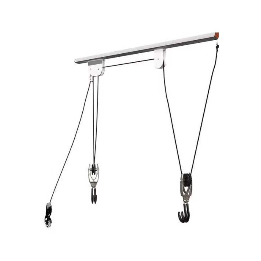 RR5653B Heavy Duty Hoist Bikes Ladders Garage Storage Canoe Lift Pulley ...