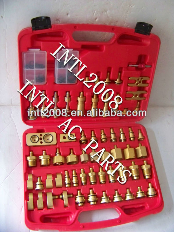 Car Air Conditioning Kit Tnfeeon 77-Piece Automotive AC Leak Test Kit ...