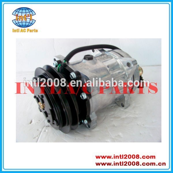 24v auto ar condicionado compressor sanden 8135 para eurocargo iveco ...