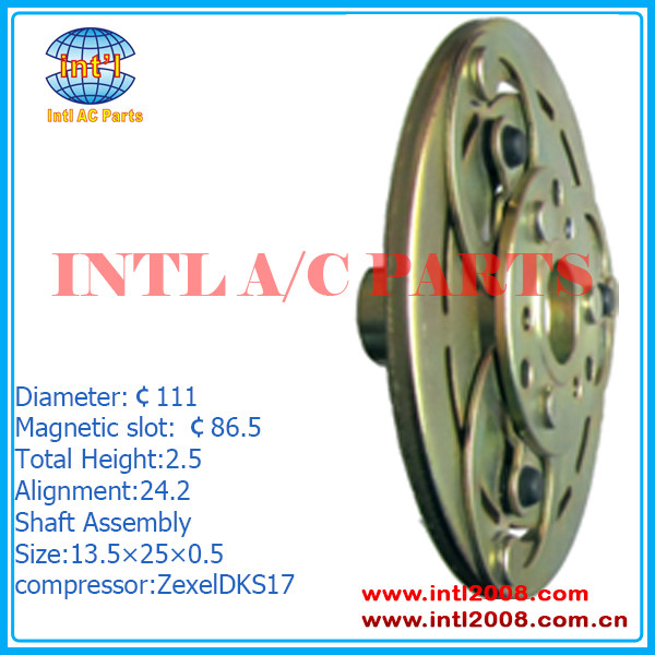 Zexel DKS17 compressor series clutch hub Diameter:111mm China ...