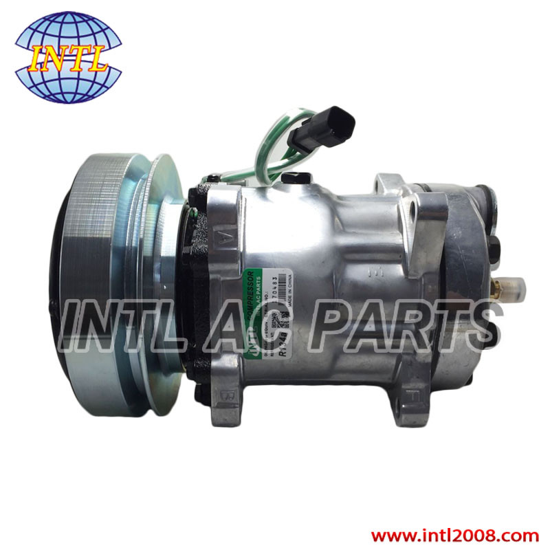 SD7H15 Auto Ac Compressor Caterpillar CAT 1985-2008 Sanden 4658 8066 ...