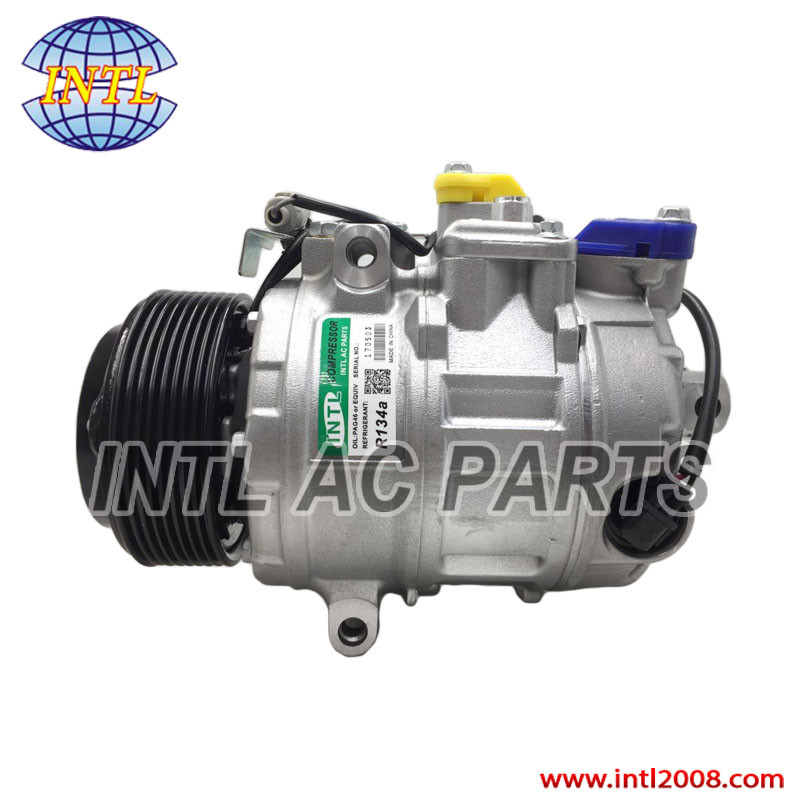 Auto air compressor DENSO 7SEU17C for BMW 335i/ 435i/ 535i/ 640i/ 740i ...