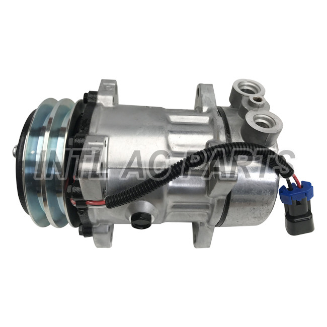 SD7H15 ac compressor Peterbilt/Kenworth truck | sanden 7 series ...
