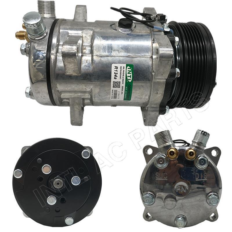 INTL-C080 Auto Parts Factory Direct Sale Auto AC Compressor For Sanden ...