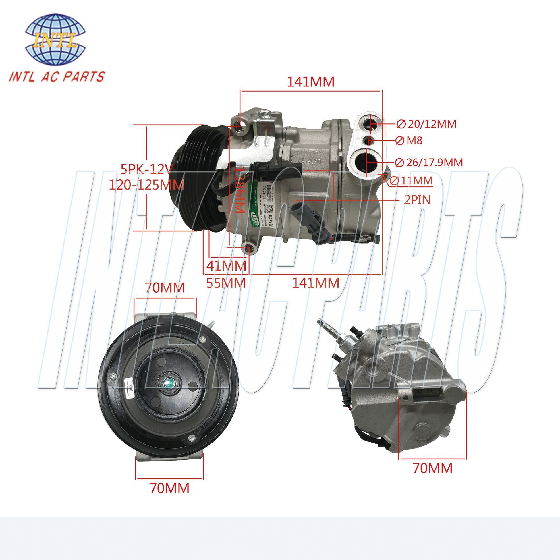 7SBH17C ac compressor Chevrolet Equinox GMC Terrain 2020779 6512943 ...