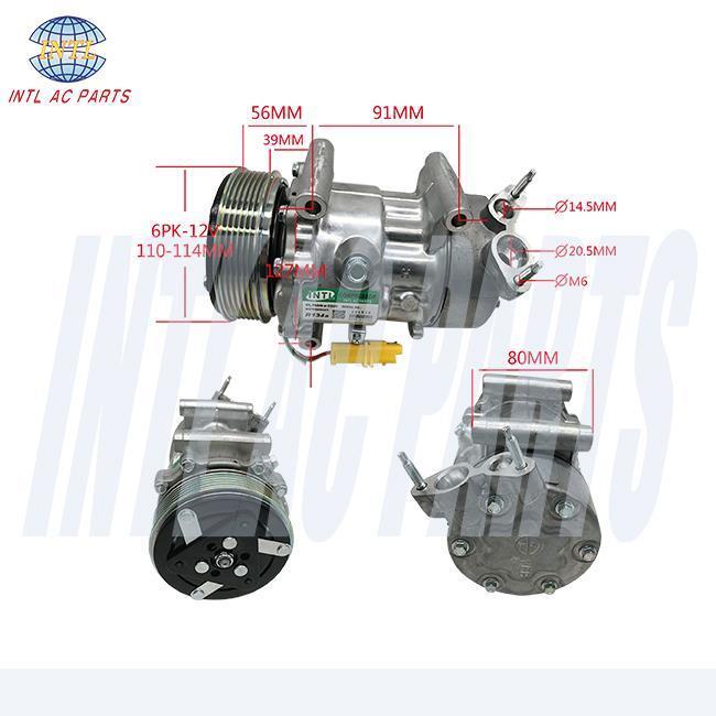 Sanden 6V12 SD6V12 Mini Cooper L4 1.6L 2007-2010 A/C Compressor | BMW ...