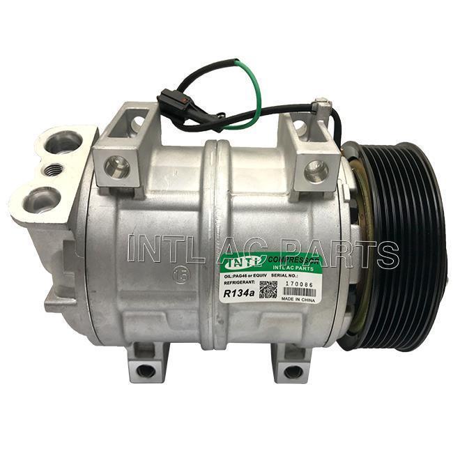 DKS-15CH A/C Compressor For HYUNDAI KOBELCO KOMATSU EXCAVATORS 16003411 ...