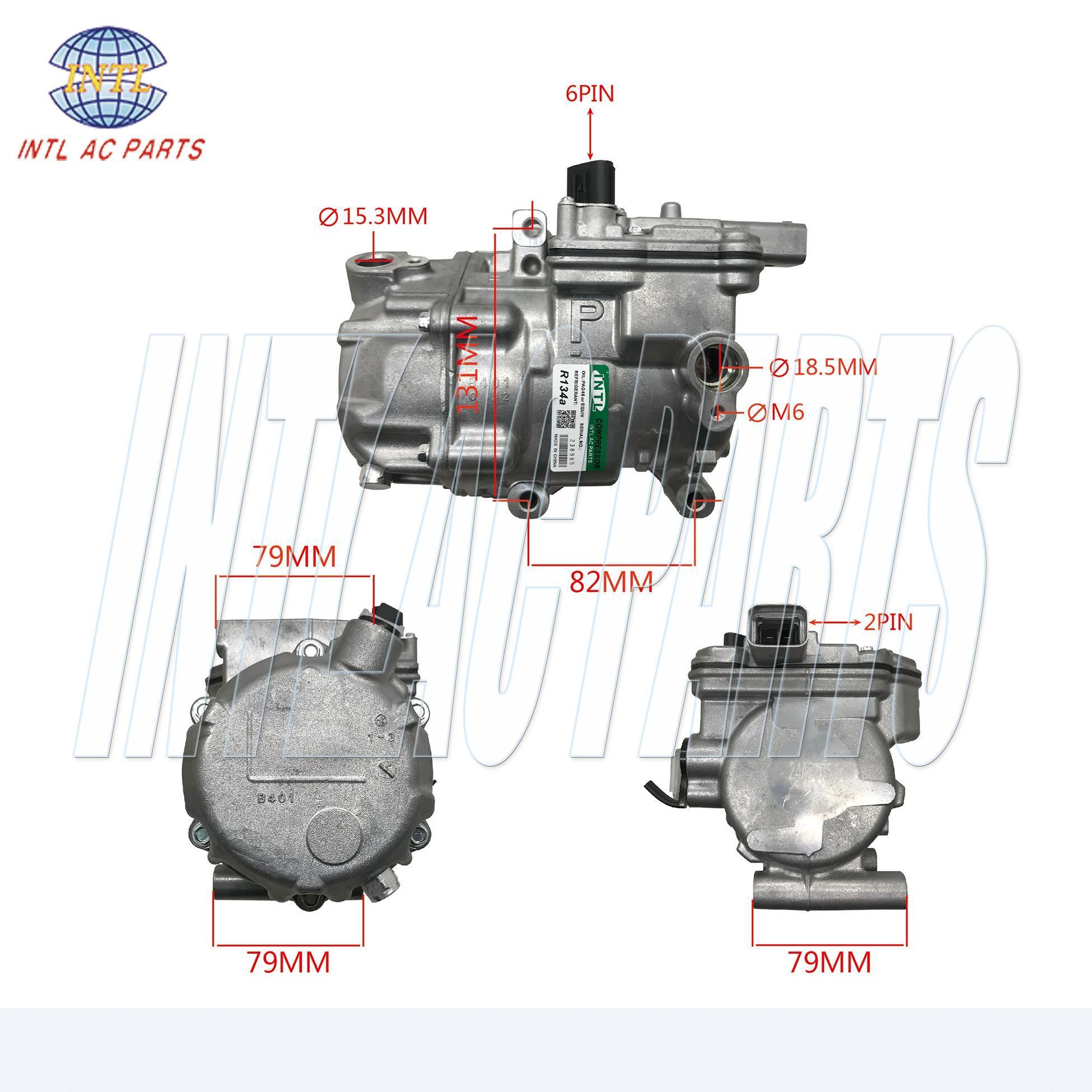 Car auto ac air conditioning compressor for TOYOTA PRIUS 2010 042200 ...