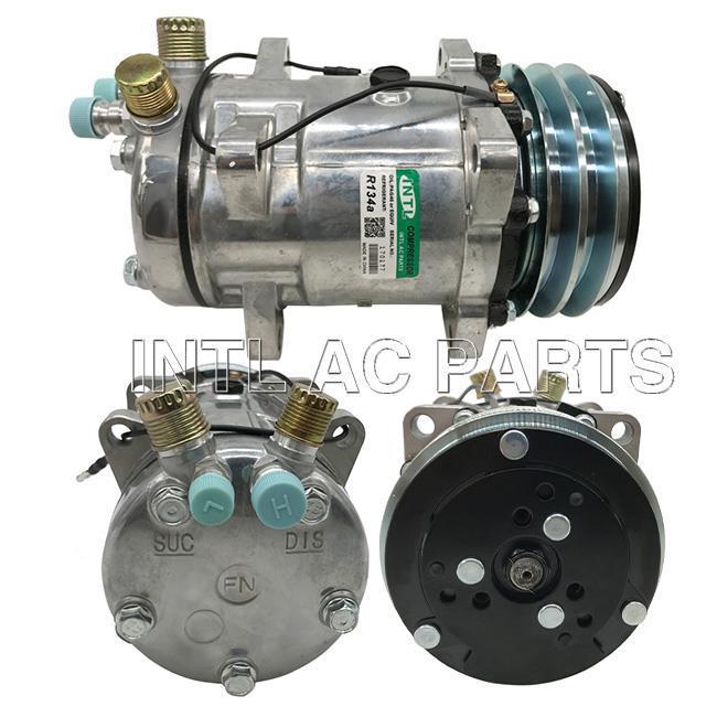 New Ac Compressor Sanden SD510 5H16 5742 9108 9118 9120 1690711M1 ...