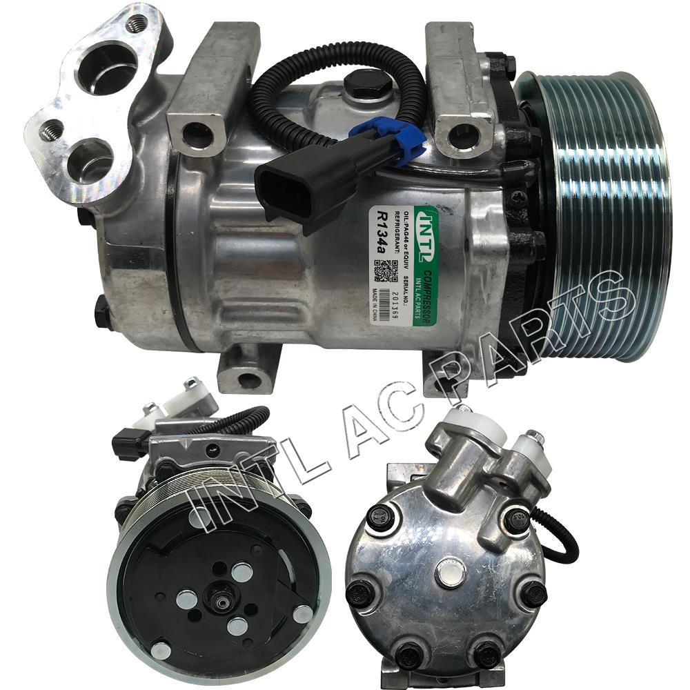 SANDEN 4347 A/C brand new Compressor Fits International Navistar Sanden ...