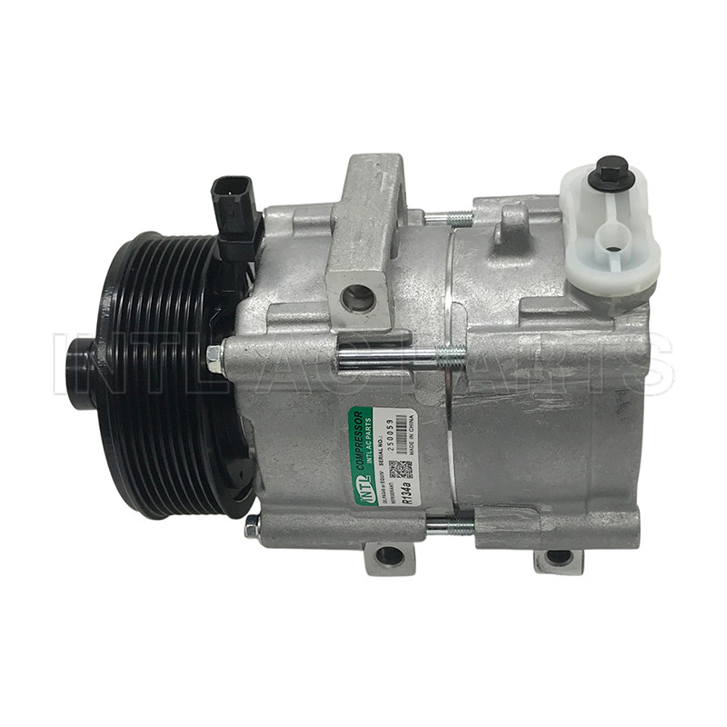 FS10 A/C Compressor-New Compressor 4 Seasons 168197 for Ford E-450 ...