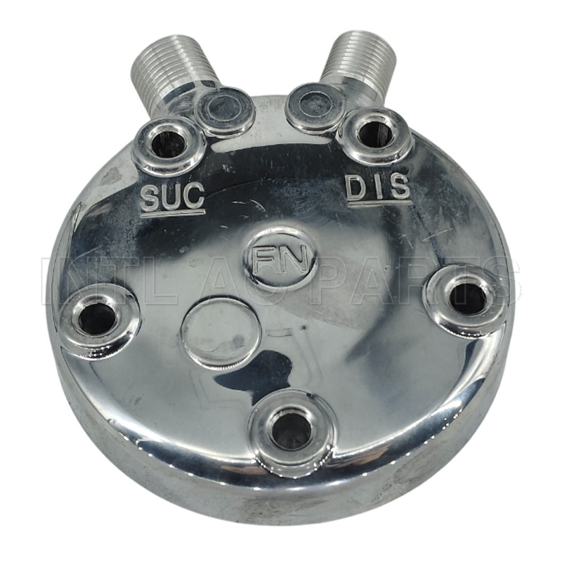 Sanden FL Compressor Rear Head SD508 SD5H09 SD5H14 Vertical 8 and 10 O ...