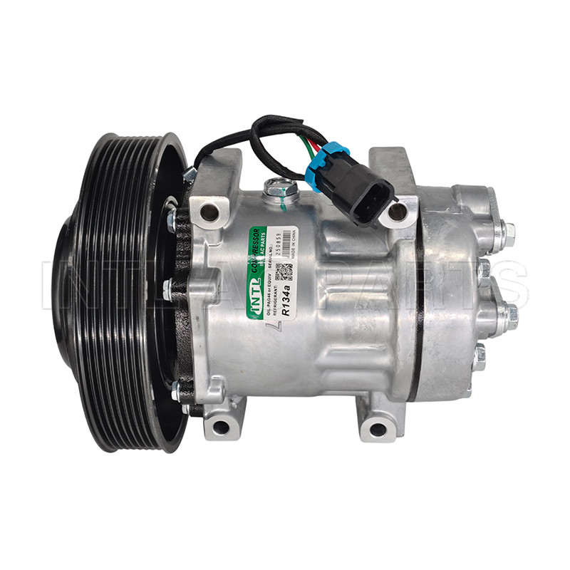 SANDEN 7H15 709 sd709 SD7H15 Auto Aircon ac Compressor Volvo VHD0 ...