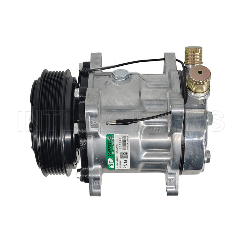 Universal Sanden SD7H13 U4404 4455 7304 Car AC Compressor CO2291CA ...