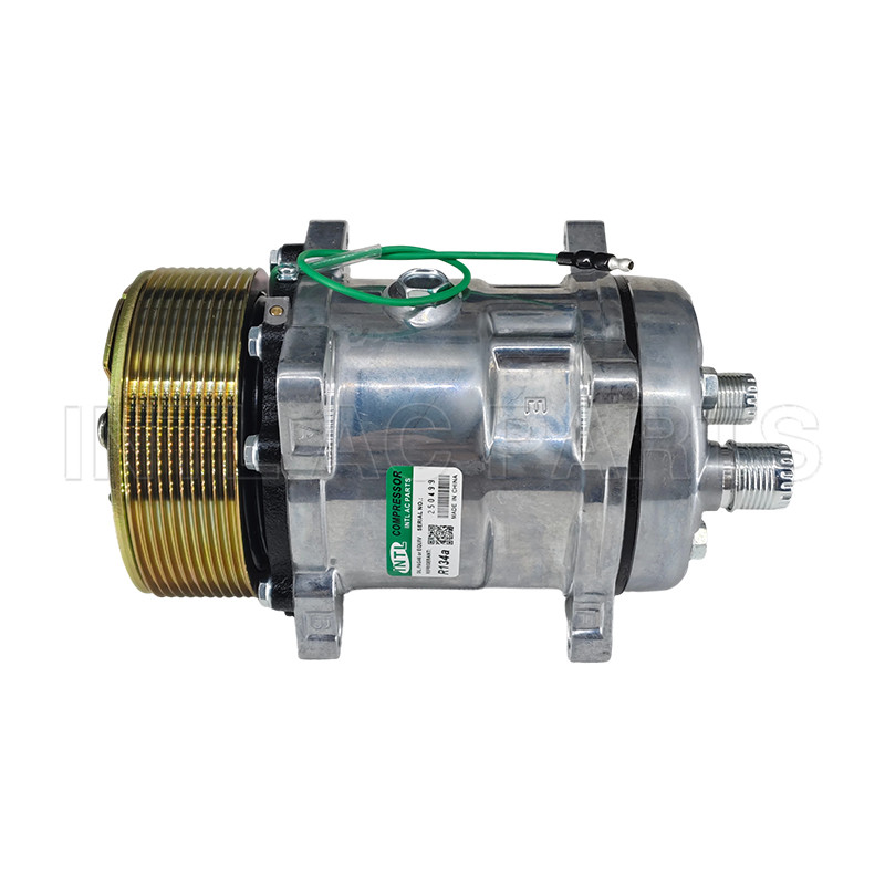 Sanden 5H14 508 Auto AC Compressor 10PK 119MM 24V | sanden 7 series ...