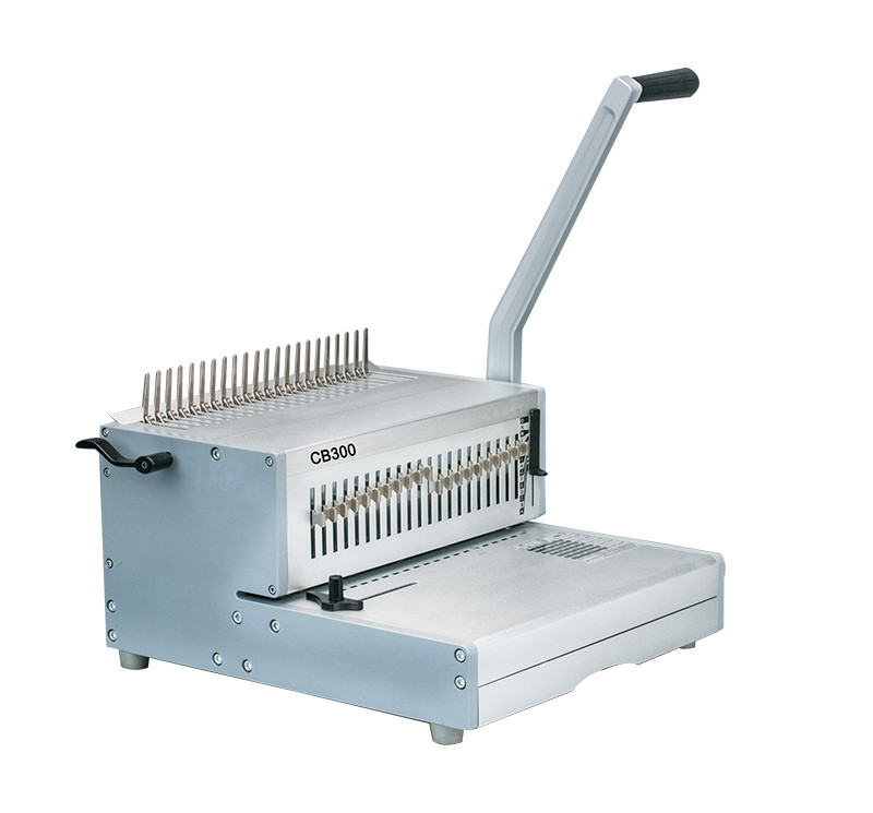A4 Size Manual Heavy Duty Comb Binding Machine CB300 | Manual comb ...