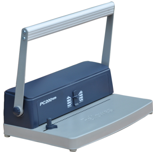 Manual Plastic Coil binding machine (PC200 PLUS) | Manual spiral binding machine | SUPU