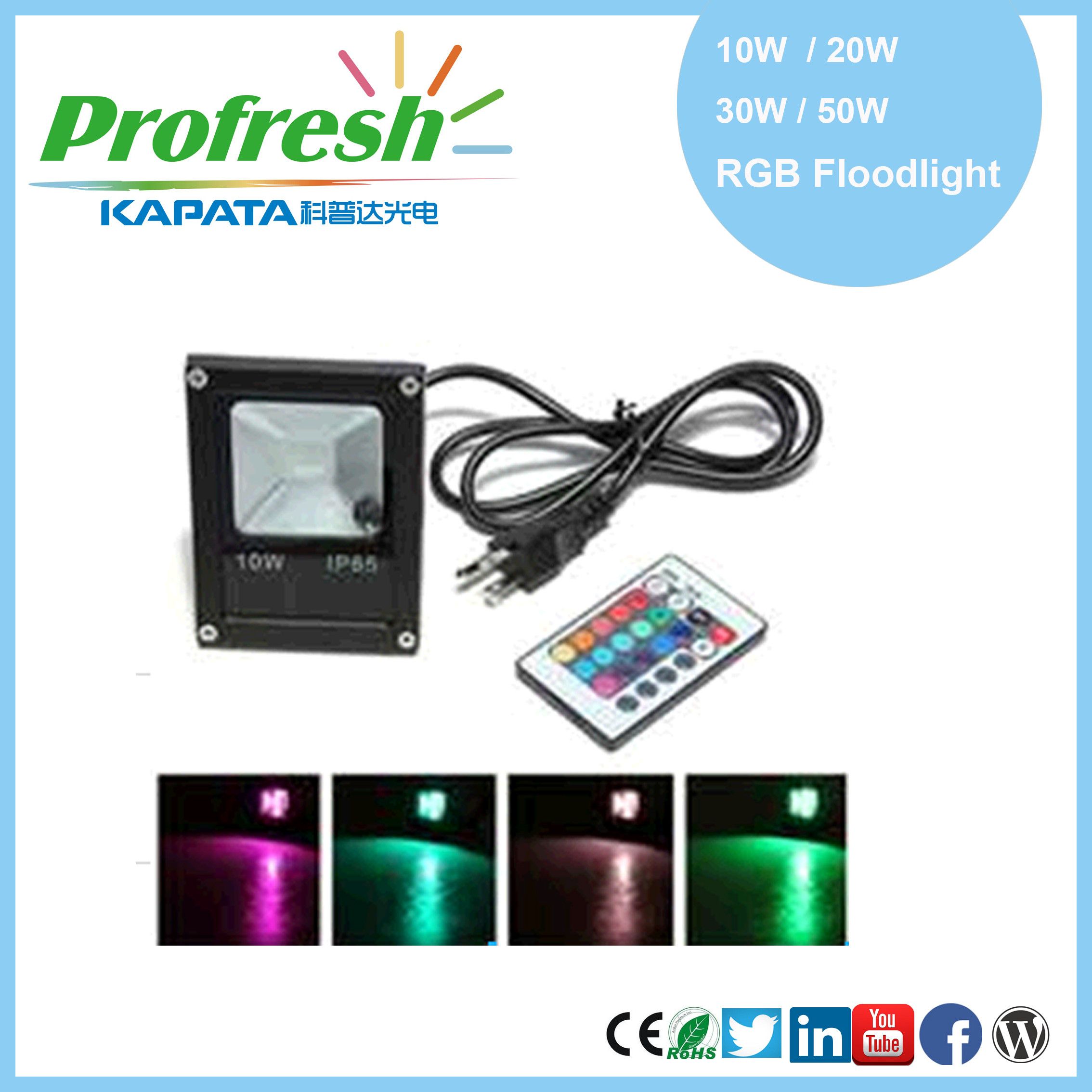 Proyector RGB 50W IP65 | Otros