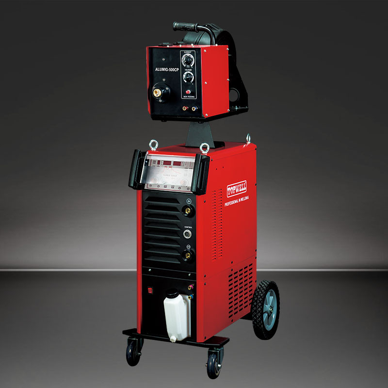 Topwell intelligent double pulse mig welding machine ALUMIG-350CP | All ...