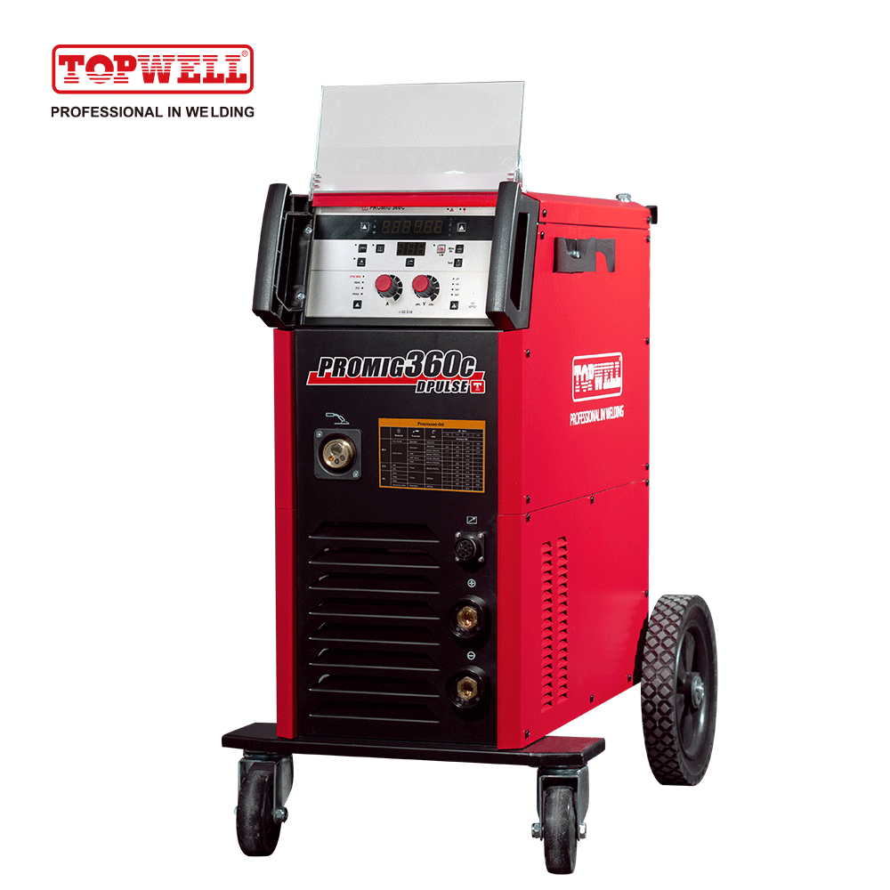 Topwell PROMIG-360C 3 in 1 Double Pulse Mig Welder Mig/mag Welding ...