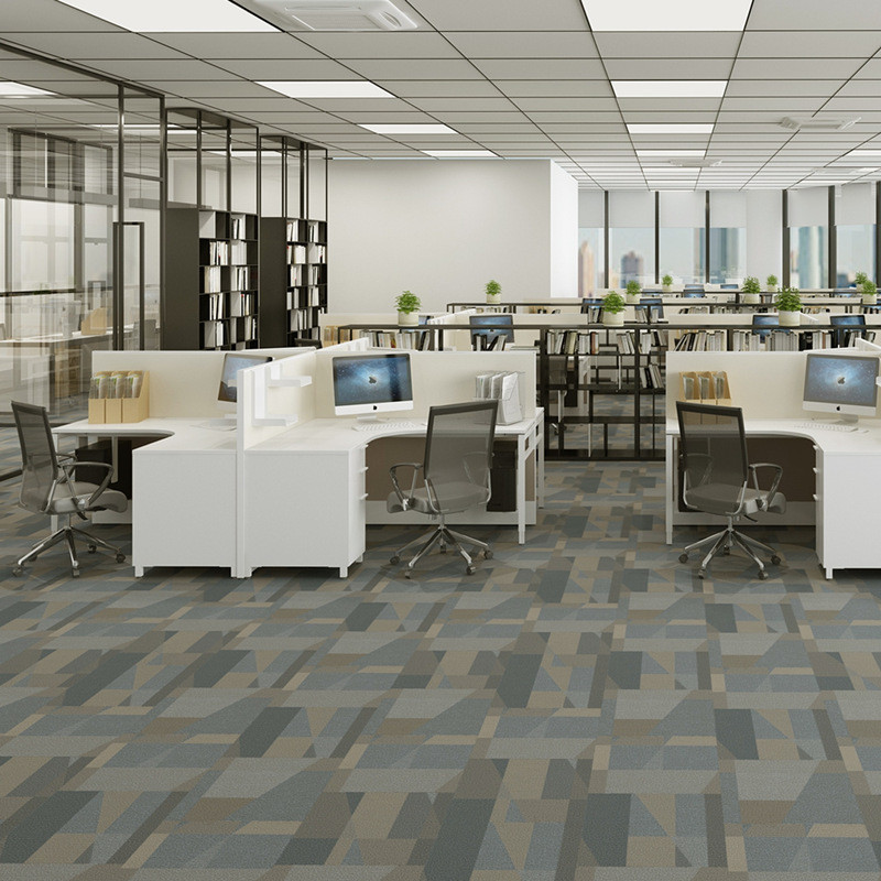 Hanflor Carpet Look LVT Vinyl Tile Drop Down Vinyl Plank Flooring Easy ...