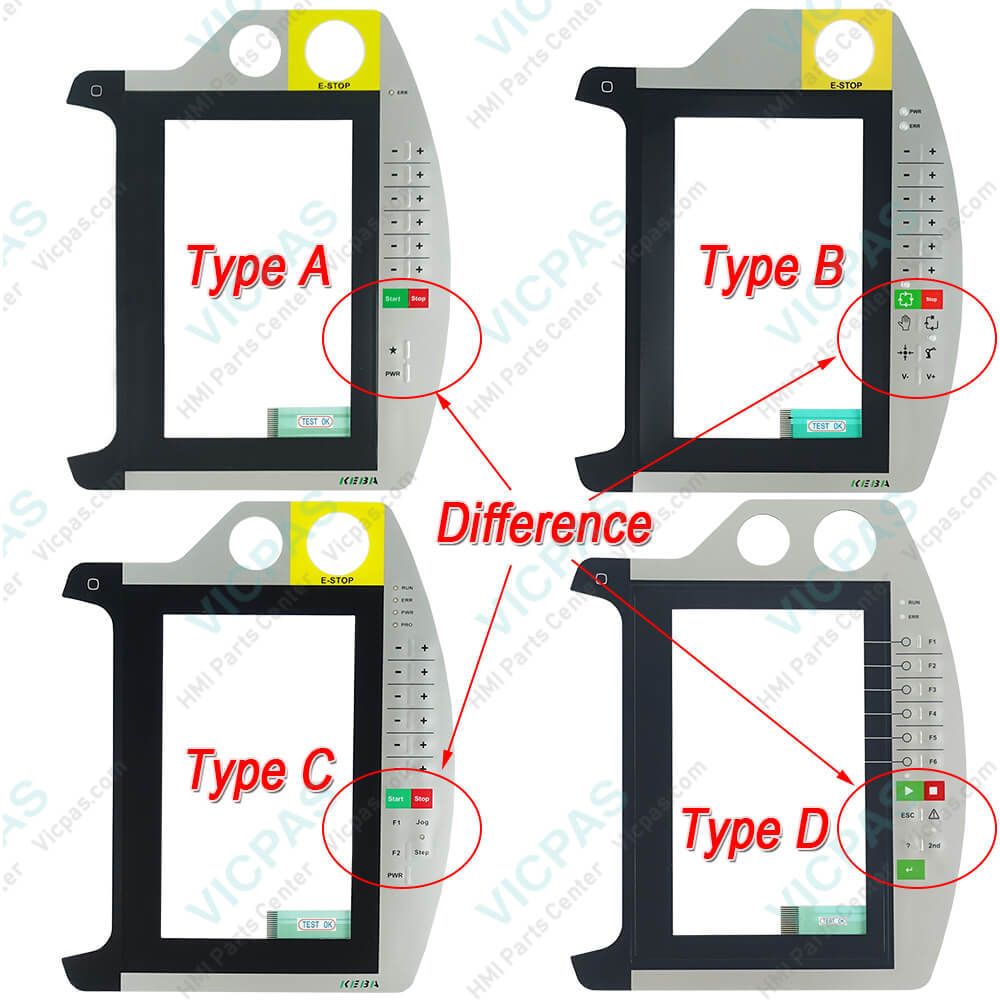 KEBA T70-qqu-Aa0-Lk Keyboard Membrane Touchscreen Panel | KEBA | VICPAS