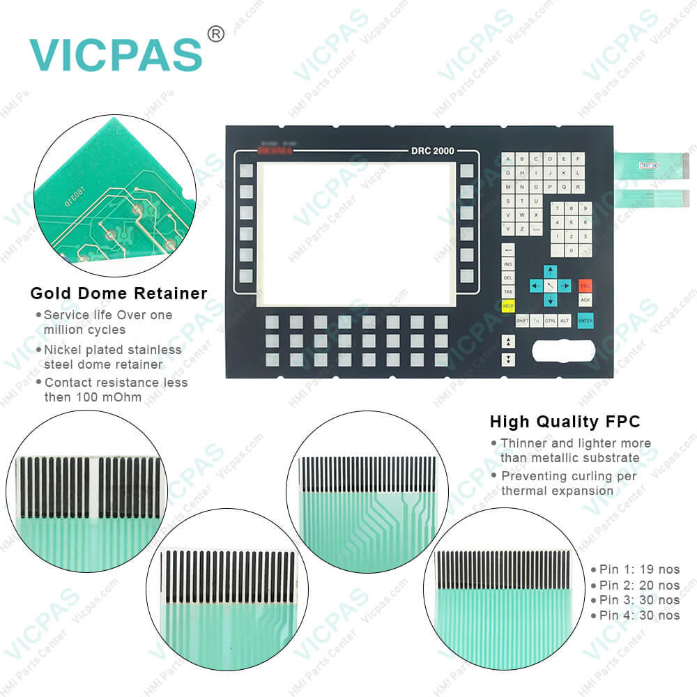 DESMA DRC2000 Keypad Membrane Replacement Repair | Other | VICPAS