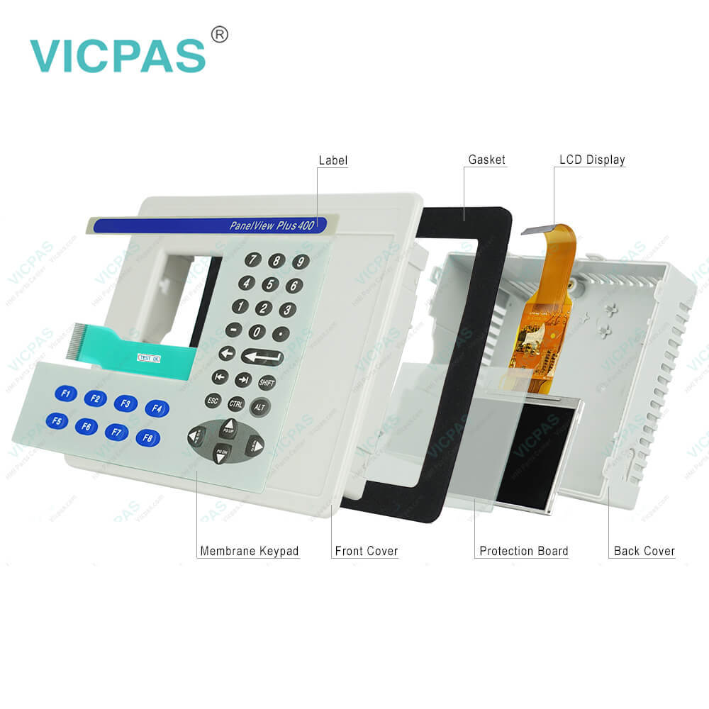 2711P-K4C20A PanelView Plus 400 Membrane Keyboard Keypad | PanelView ...