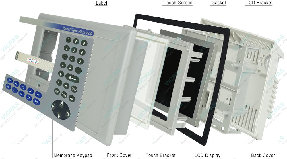 2711P-B6M20A PanelView Plus 600 Touch Screen Keypad | PanelView Plus ...