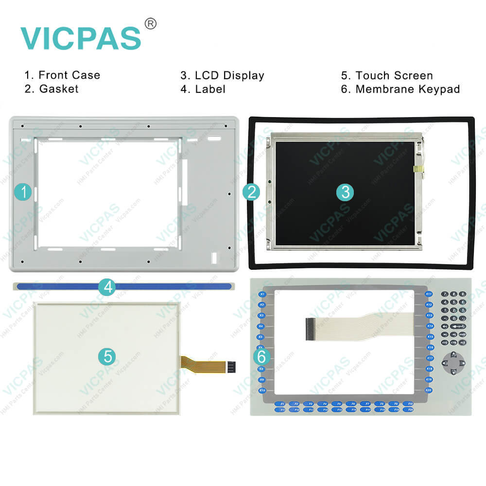 2711P-B12C10D6 Touchscreen Keypad Switch LCD Display Enclosure ...