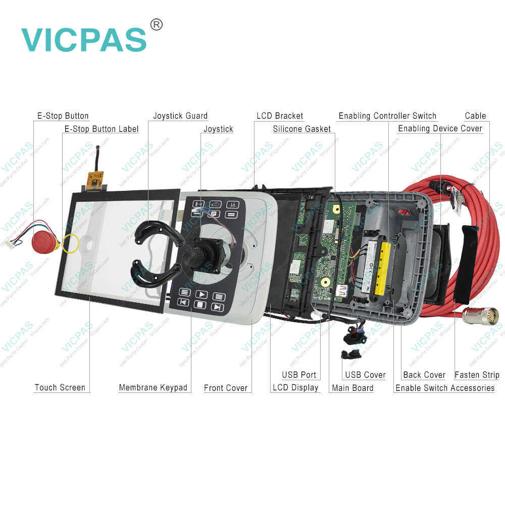 ABB 3HAC065726-001 FlexPendant DSQC3060 Parts Repair | VICPAS