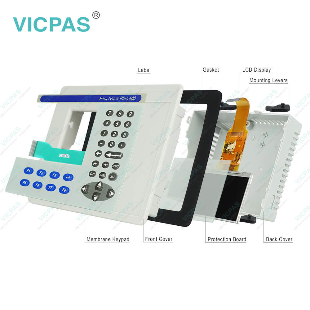 2711P-K4C20A PanelView Plus 400 Membrane Keyboard Keypad | PanelView ...