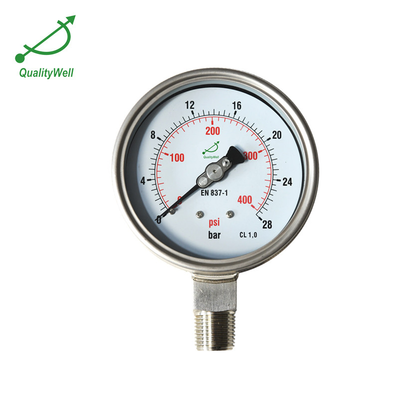 All stainless steel gauges with bayonet bezel PG221BVNED | Pressure ...
