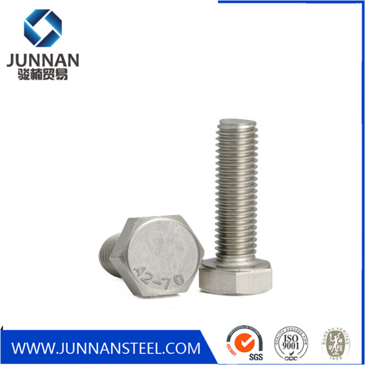 custom cold forging galvanized Steel DIN 933 Bolt and Nut Set ...