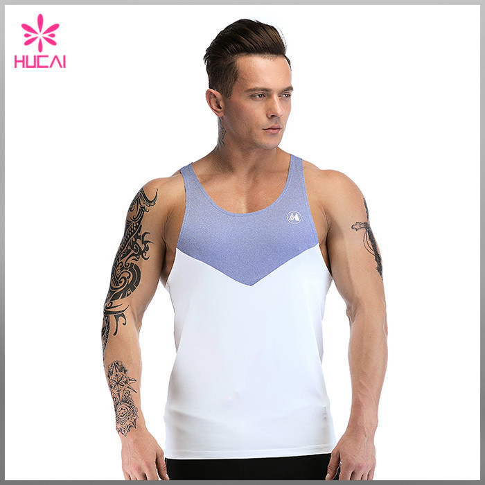 Wholesale Custom Plain Stringer Dry Fit Y Back Mens Gym Singlet ...