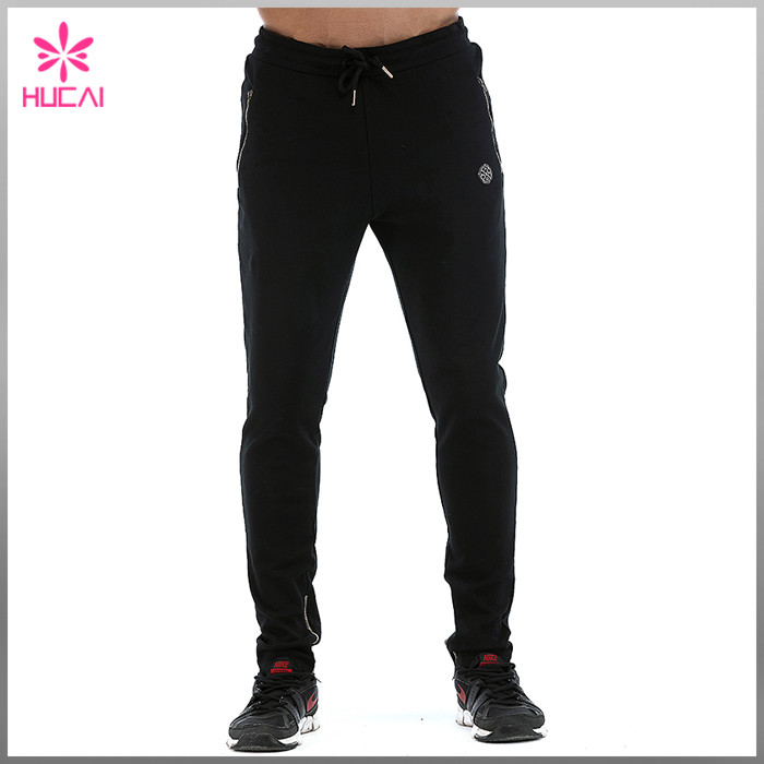 Wholesale Cotton Polyester Jogger Pants Mens Slim Fit Track Sweatpants ...