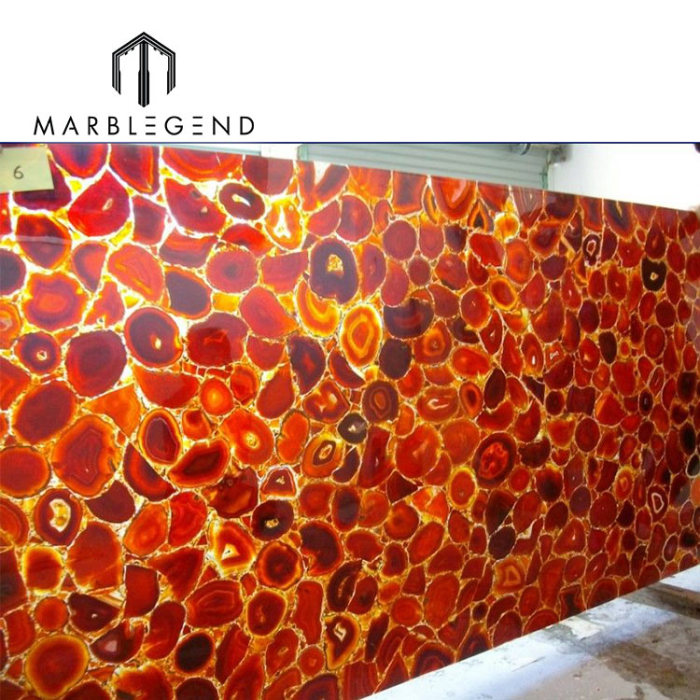 Luxury Red Agate Slabs Semiprecious Stone for one-stop solution project ...