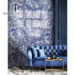 Best Precious Stone For Walling Decor Blue Quartz Tiles | Luxury ...